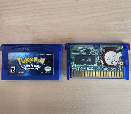 Pokemon Sapphire Version (Gameboy Advance GBA) 100% Authentic TESTED ...