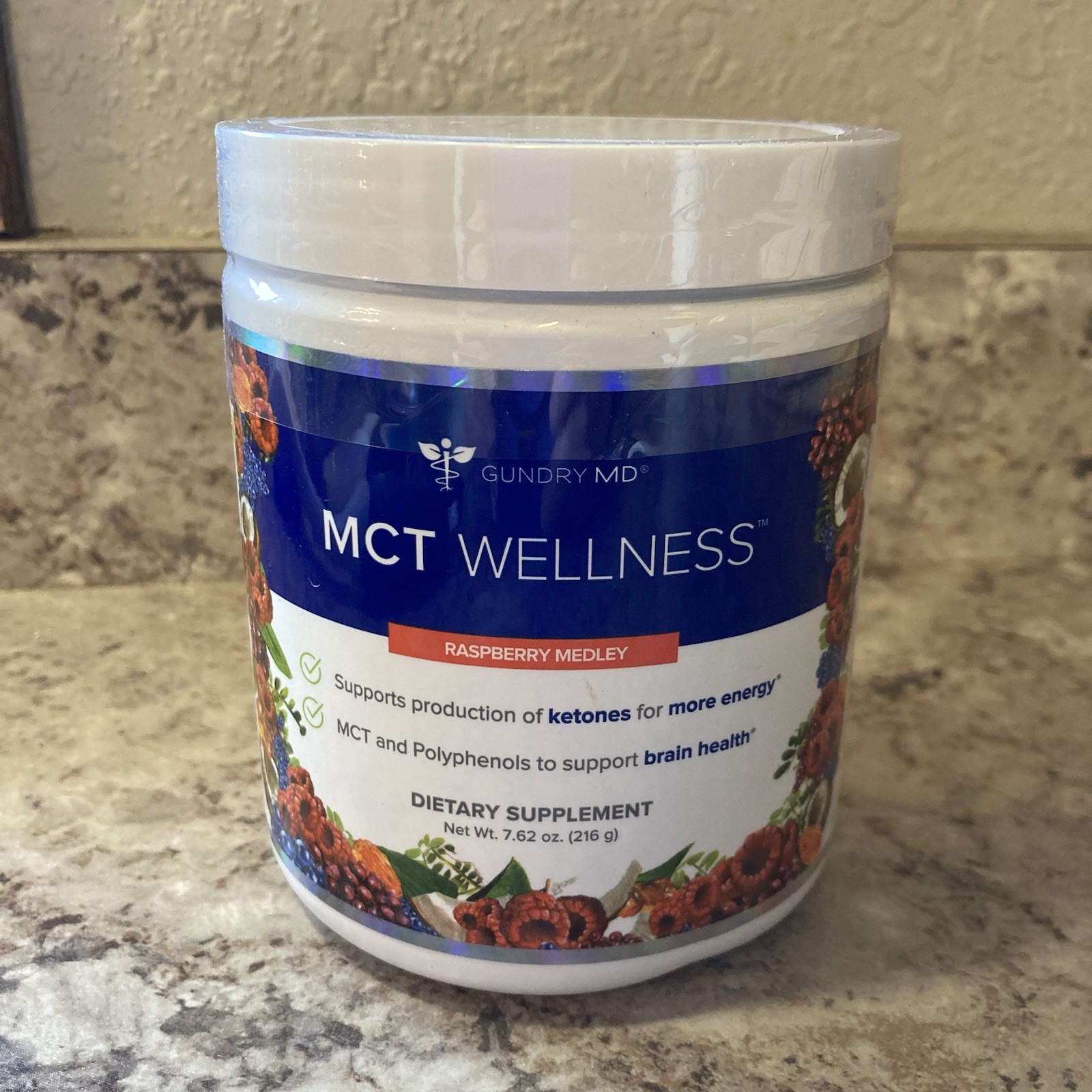 Gundry MD MCT Wellness Dietary Supplement Raspberry Weight Loss Energy ...
