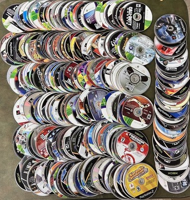 Lot of 350+ Scratched/Untested Video Games PlayStation Xbox Disc Only ...