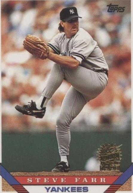 1993 Topps - Steve Farr #717 Inaugural Florida Marlins for sale online ...