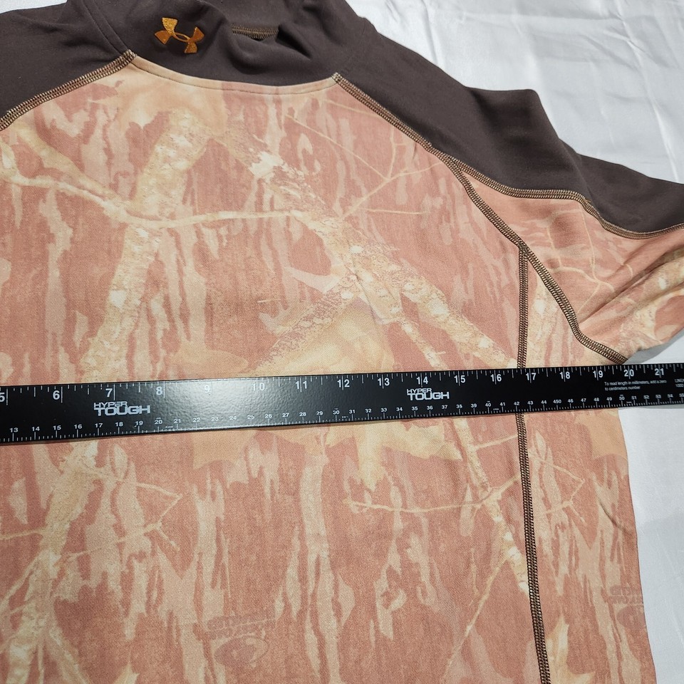 under armour Camo Compression Shirt Men XL Scent Control Baselayer ...