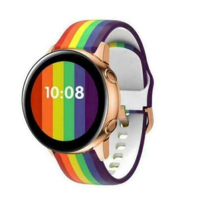 For Samsung Galaxy Watch 4 40mm 44mm Classic 42mm 46mm Rainbow Watch ...