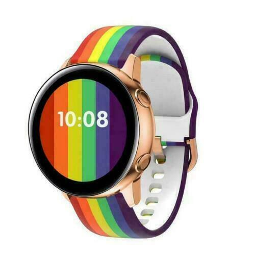 Rainbow Watch Band For Samsung Galaxy Watch 6 40mm 44mm Classic 43/47mm ...