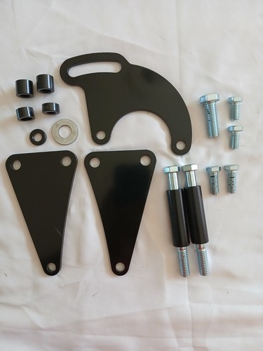 Steel Big Block Chevy Saginaw Power Steering Pump Bracket BBC LWP 396 ...