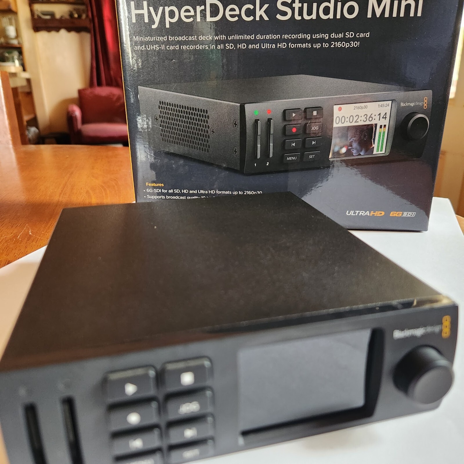 Blackmagic Design HYPERD/ST/DAHM HyperDeck Studio HD Mini | eBay