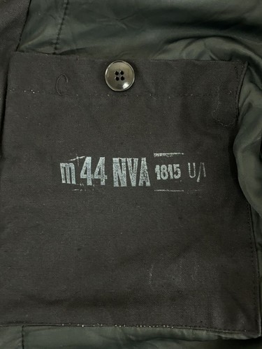 Military 60S East German Army Nva Military Jacket Black Military ...