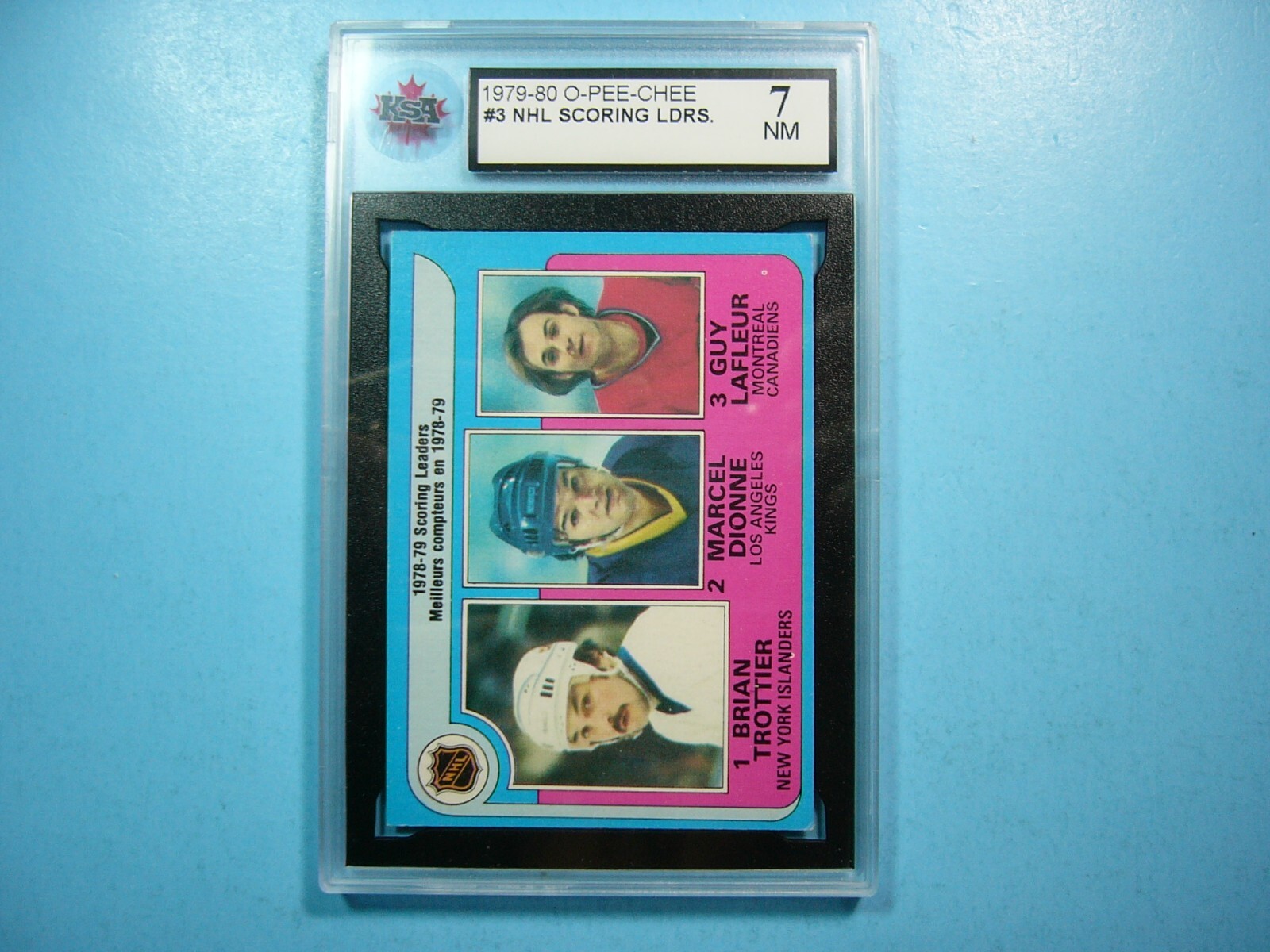 1979-80 O-Pee-Chee - League Leaders Guy Lafleur, Marcel Dionne, Bryan ...