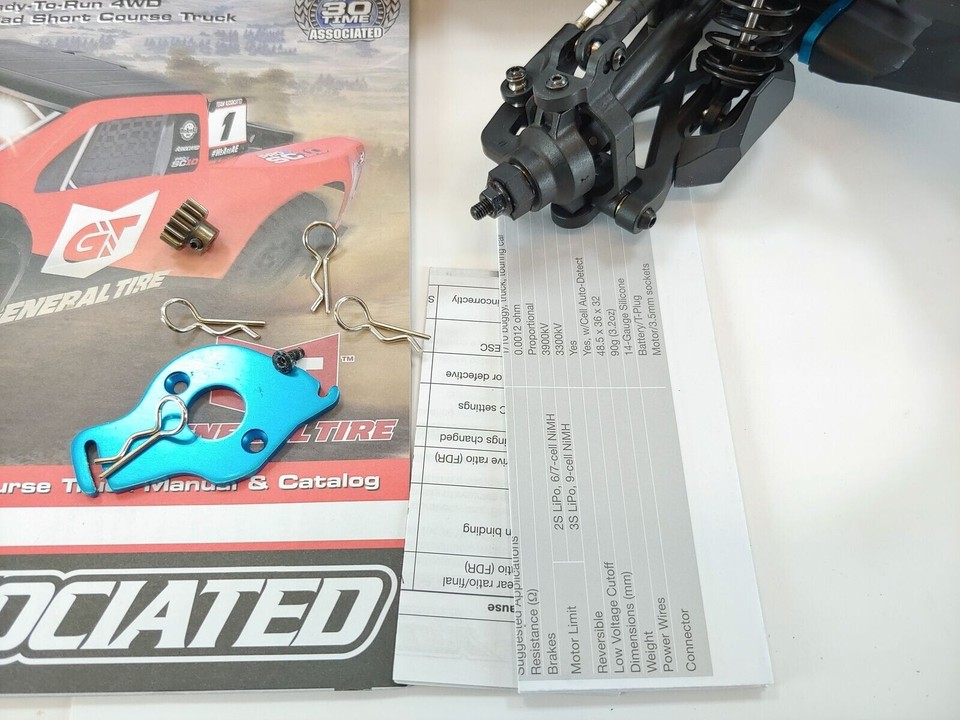 NEW: Team Associated PRO4 SC10 1/10 4WD Short Course Truck Roller ...