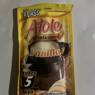 12 PACK KLASS ATOLE TRADITIONAL VANILLA/ATOL TRADICIONAL DE VAINILLA | eBay