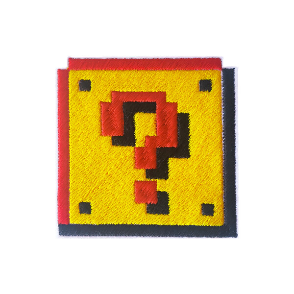 Nintendo Patch Super Mario Characters Embroidered 8Bit Iron-On 2.35" | eBay