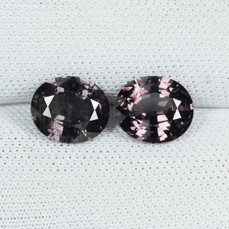 2.70Cts Best Luster Natural Color Change Garnet Unheated Oval Pair ...