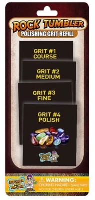 Rock Tumbler Polishing Refill Grit #3 #4 ONLY! Discover with Dr Cool ...