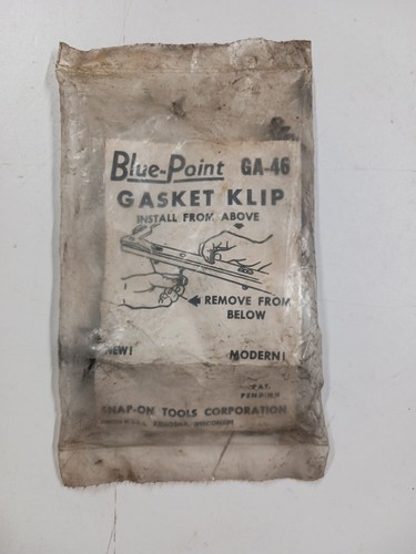 Rare Vintage Blue-Point GA-46 Gasket Klip Package NOS | eBay