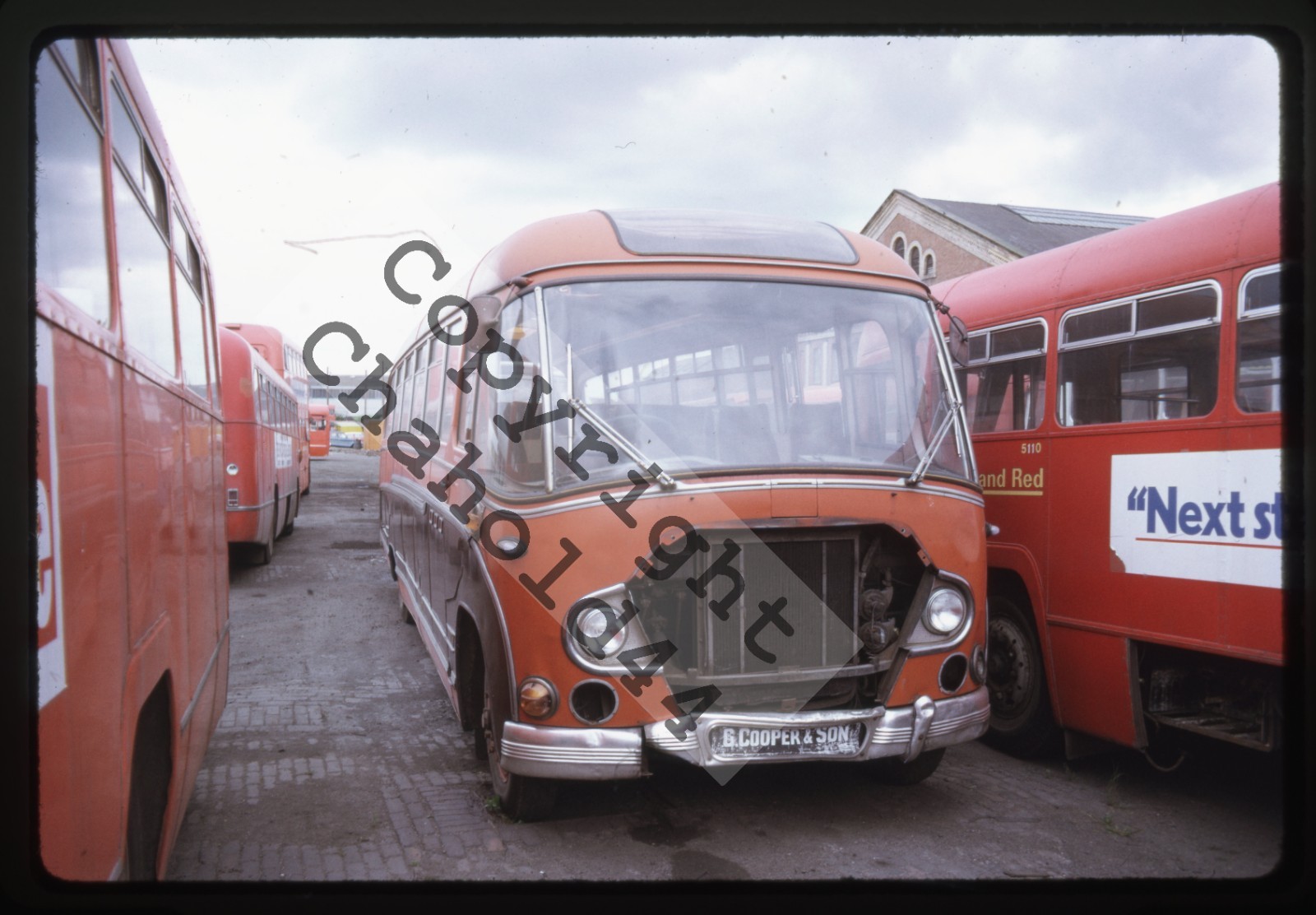 Midland Red WAW502 Bedford SB1 original 35mm colour slide | eBay UK