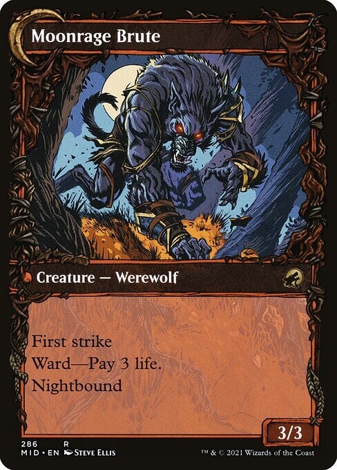 Brutal Cathar Showcase #286 | MID Innistrad: Midnight Hunt | MTG | eBay