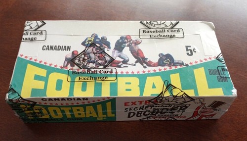1964 Topps Football unopened cfl wax box BBCE wrapped 36 packs | eBay UK
