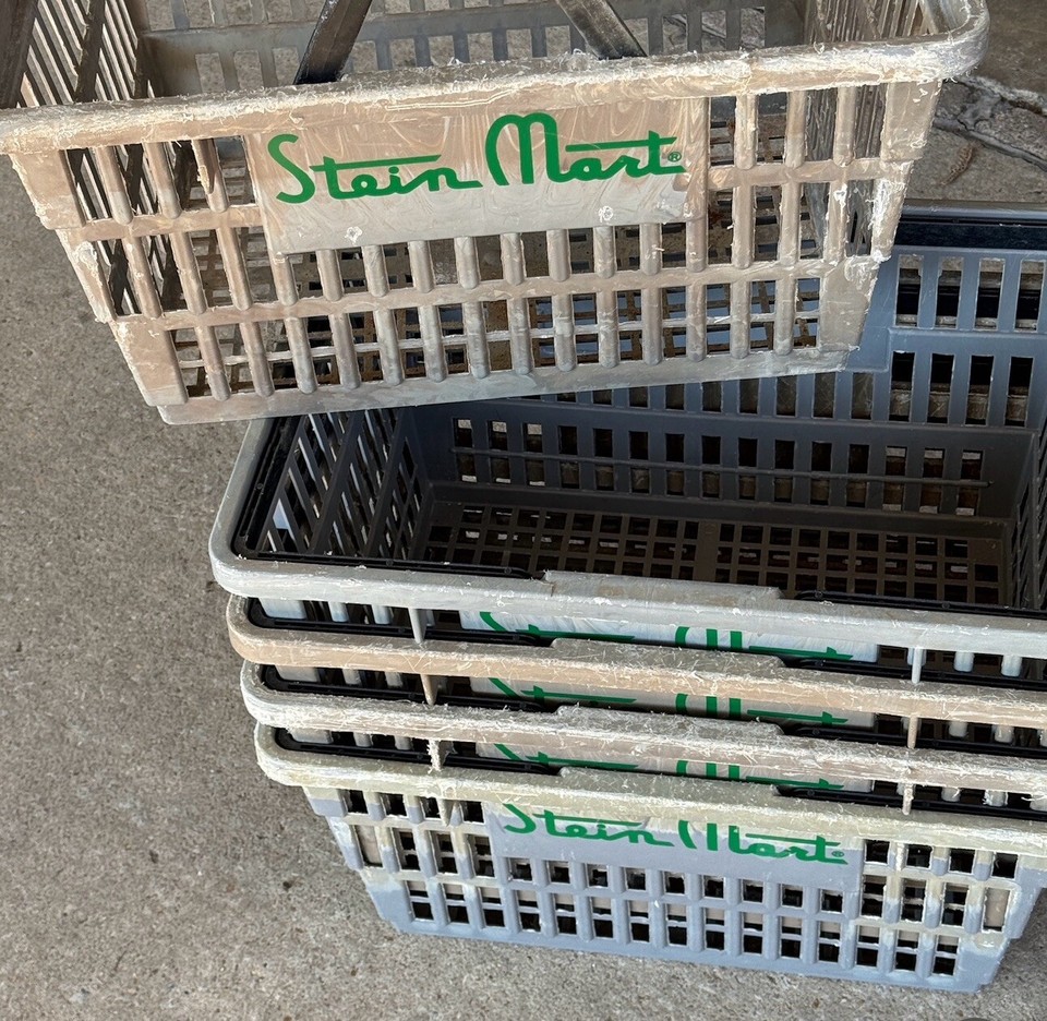 Vintage Rite Aid Shopping Basket Stein Mart Buy It Now For 1 | eBay
