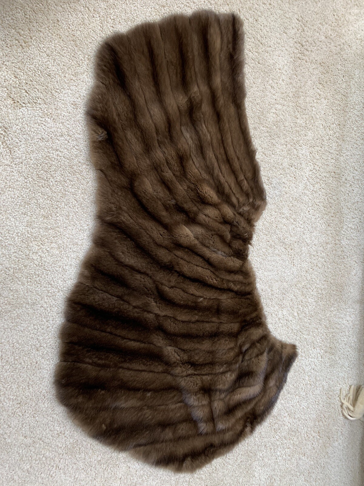 Russian Sable Fur Cape Poncho - Gem