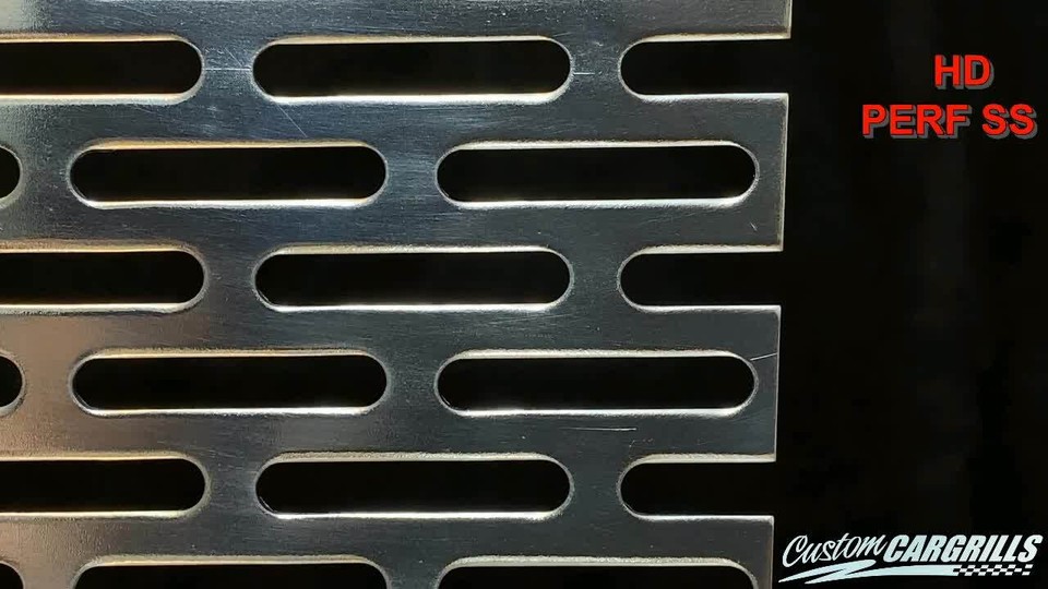 CCG UNIVERSAL 24" x 60" HD PERF SS ALUMINUM GRILL GRILLE MESH SHEET ...
