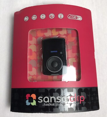 SANDISK Sansa Clip MP3 Player 2 GB | eBay