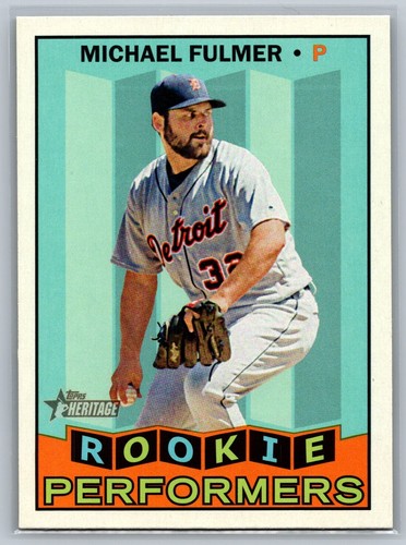 2016 Topps Heritage #RP-MF Michael Fulmer Rookie Performers | eBay