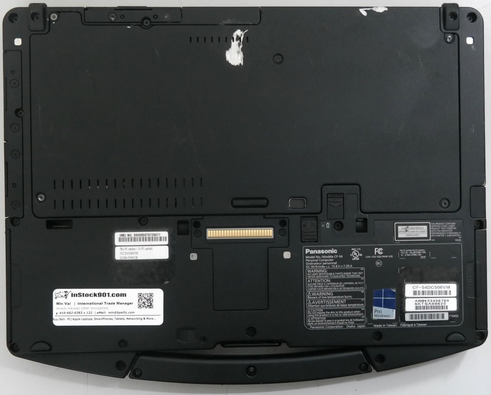 Panasonic Toughbook CF-54 MK2 i5-6300U 2.40GHz 16GB RAM 250GB SSD 14in ...