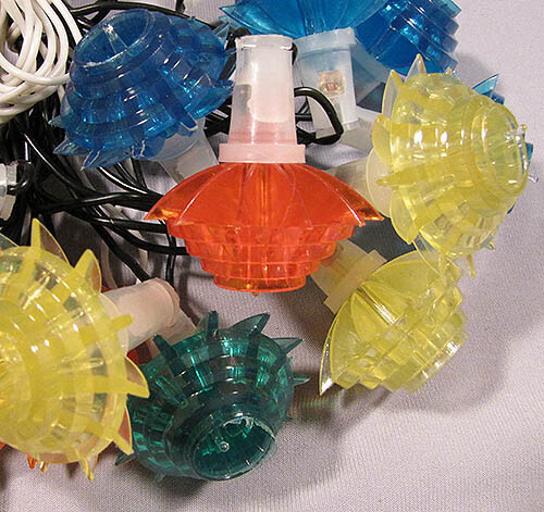 Garland Electric Christmas Light Russian Old Vintage Soviet New Year ...