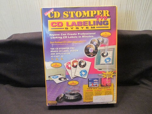 CD STOMPER PRO CD Labeling System Kit NIB | eBay