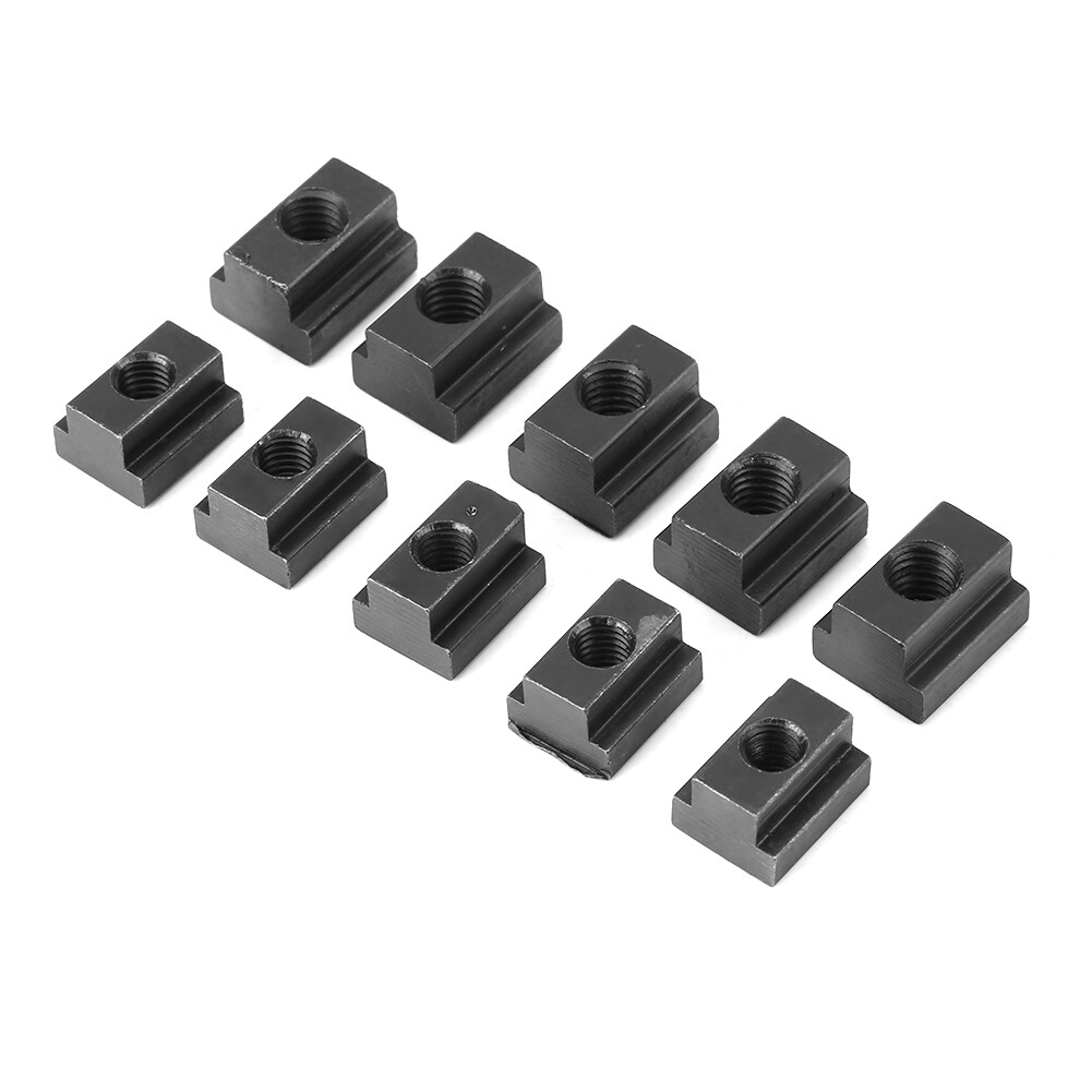 5 Pcs T Slot Nuts M8/10 Threads Fit Into T Slots In Machine Tool Tables ...