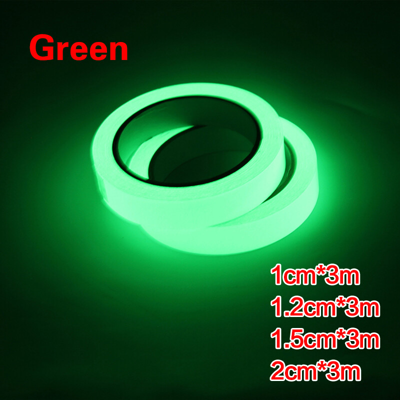 Luminous Fluorescent Tape Night Glow In The Dark Self-adhesive Sticker ...