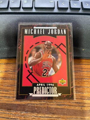 1995-96 Upper Deck Predictor Player of the Week #H5 Michael Jordan ...