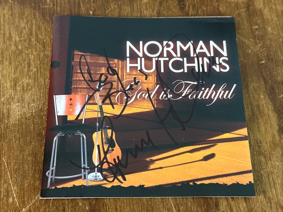 God Is Faithful by Norman Hutchins (CD, 2009) Autographed IR Music ...