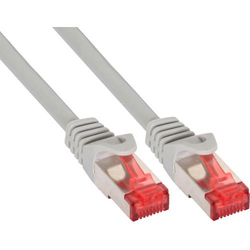 10x InLine Patchkabel, S/FTP (PiMf), Cat.6, grau, 0,3m | eBay.de