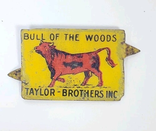 Tobacco Tag bull of the woods Taylor brothers Inc. | eBay
