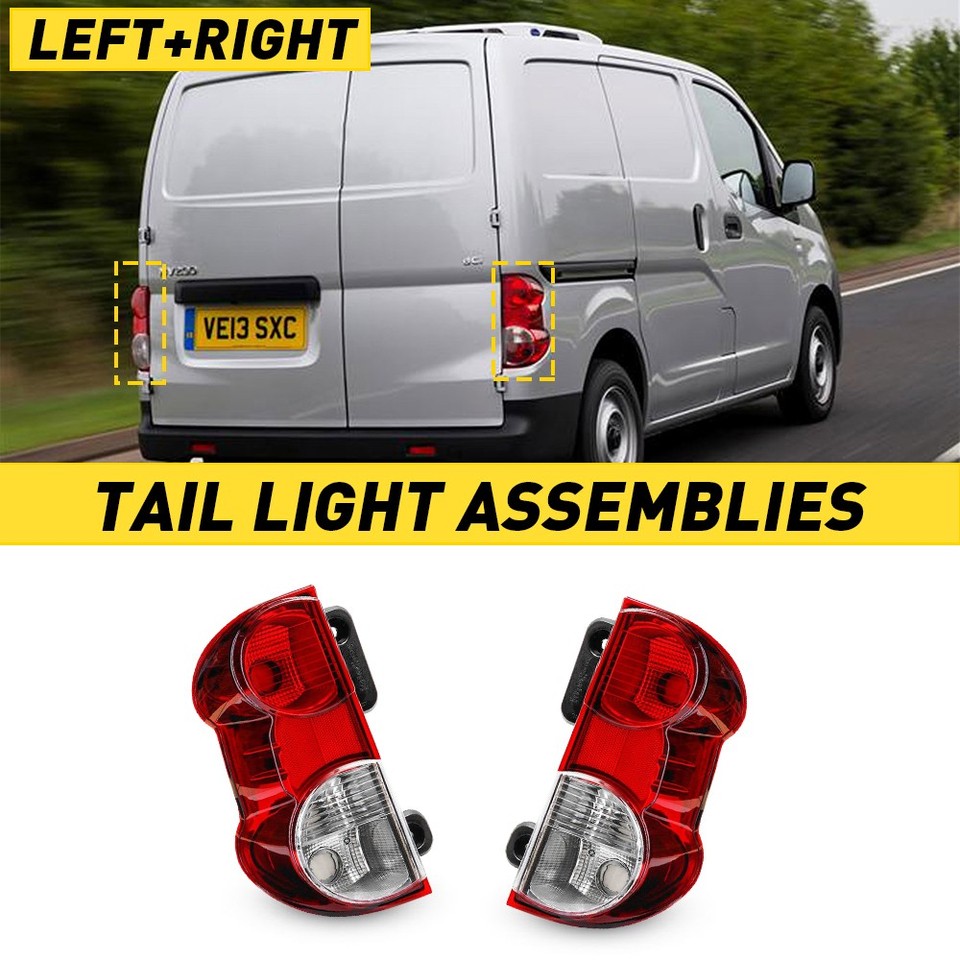 Tail Light Assy For Nissan NV200 13-18 Left & Right Side Taillamp ...