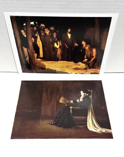 Lot of 6 Henry Ossawa Tanner Art Prints 1893-1923 Reproductions 8.5" x ...