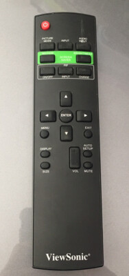 ViewSonic Original Remote Control A00008828 UR57BEC066T | eBay