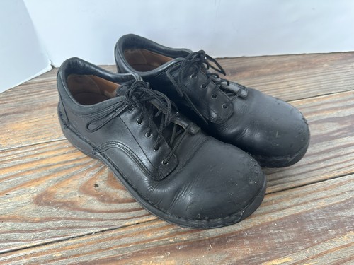 Red Wing Shoes Safety Toe Black Leather Oxford 6703 Oil Resist Work ...