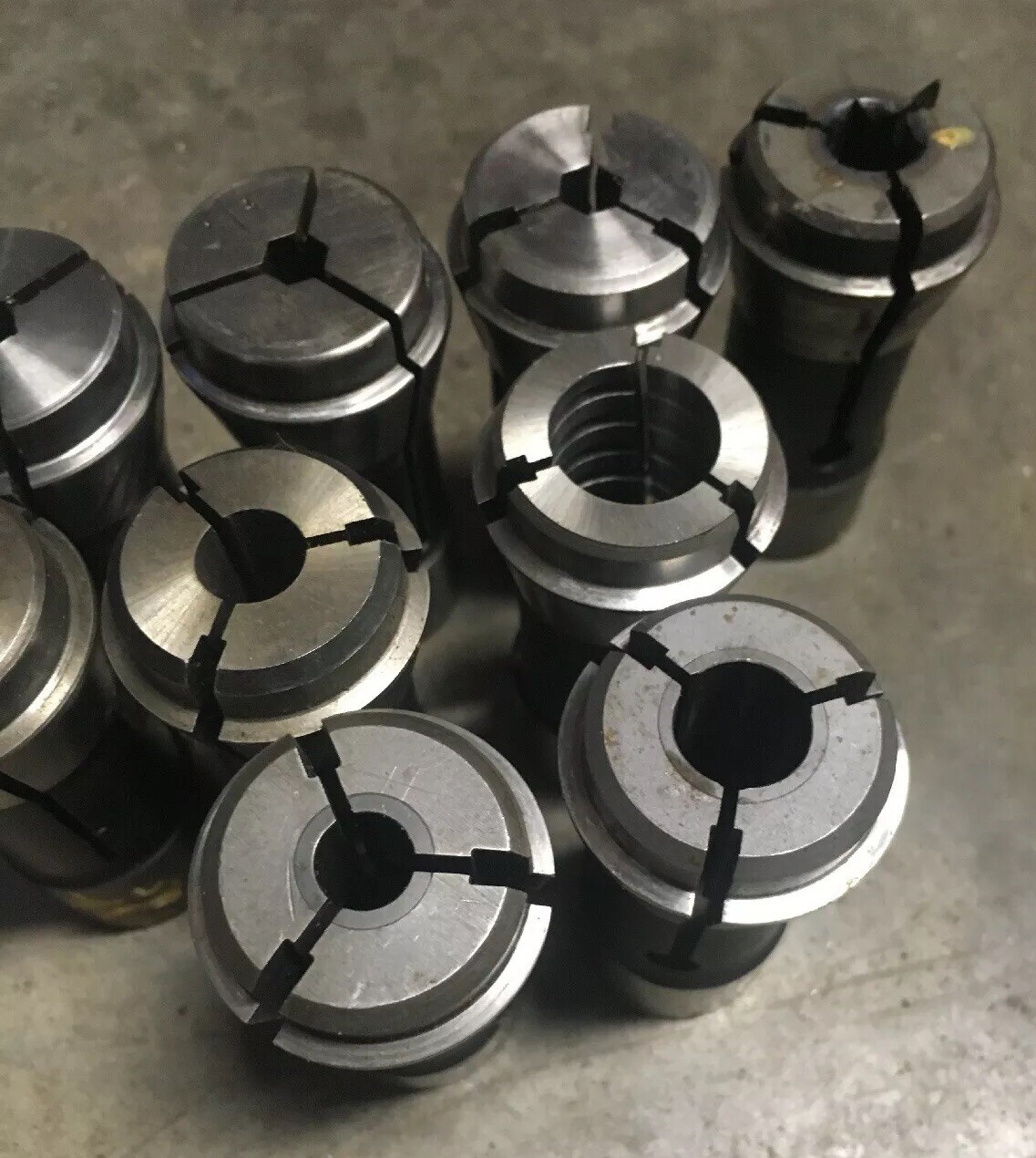 9 Southwick Meister BE4189 Swiss Screw Machine Collets Bechler B BR 20 ...