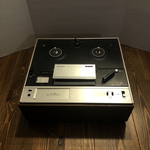 SONY TC-355 Stereo Reel to Reel Tape Deck Player / Recorder Untested As ...
