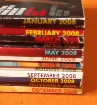 Playboy Magazines Complete Collection Year 2008 All 12 Issues with ...