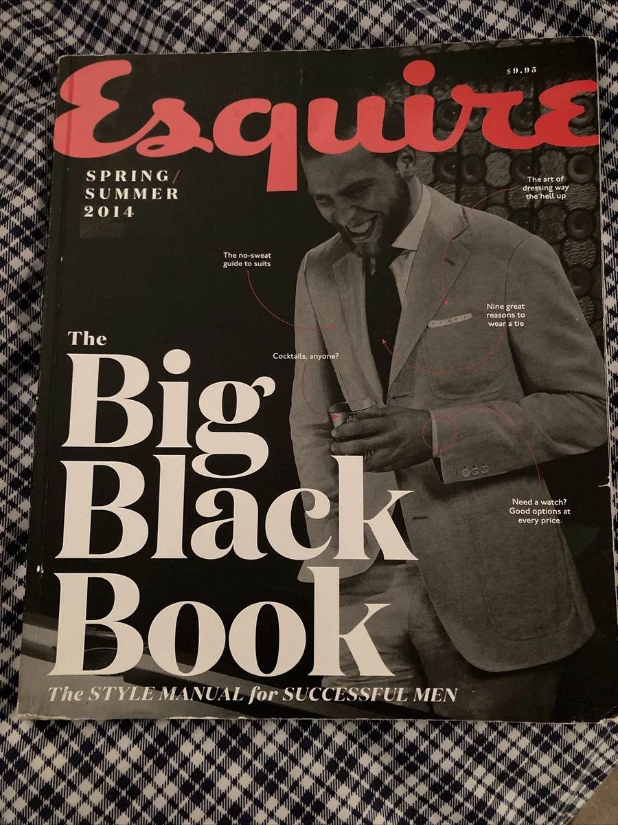 Esquire THE BIG BLACK BOOK SPRING SUMMER 2024 MEN'S CLUB (メンズクラブ) 2024年 ...