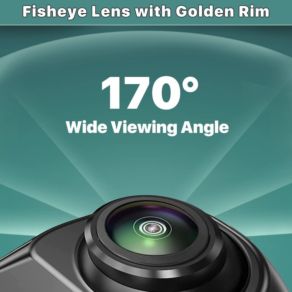 Backup/Front/Side View Camera AHD 1080P Reverse Rear Cam for Car SUV RV ...