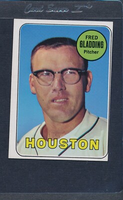 1969 Topps #058 Fred Gladding Astros EX *7684 | eBay