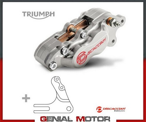 Rear Brake Caliper Kit DISCACCIATI 4P Supp Spacer Triumph Bonneville ...