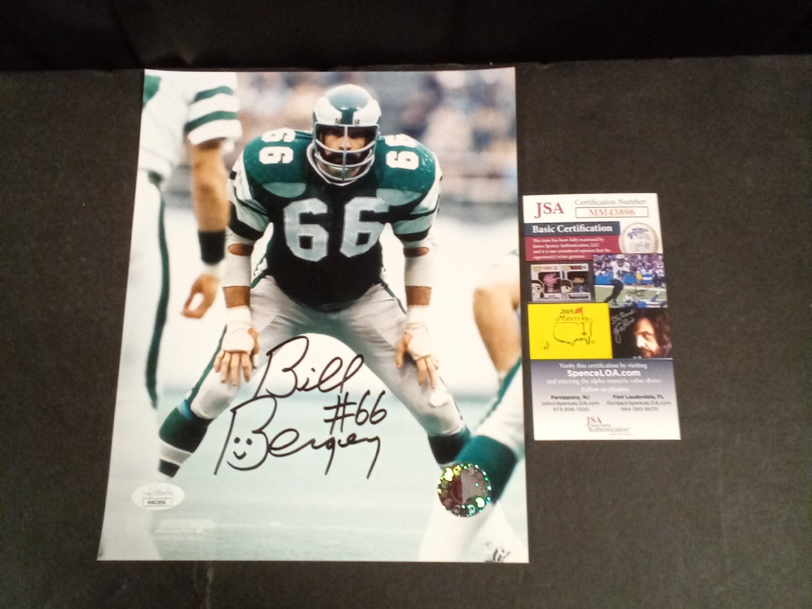 Bill Bergey Autographed Memorabilia | Signed Photo, Jersey ...