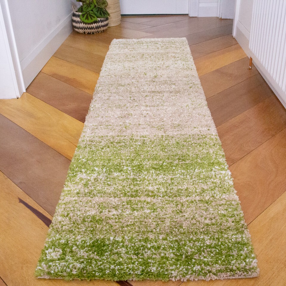 Modern Sage Green Rugs Small Large Emerald Shaggy Rugs Geometric Living ...