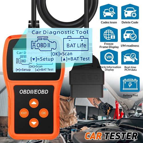 Automotive OBD2 Scanner OBD Code Reader Car Diagnostic Tool Check ...
