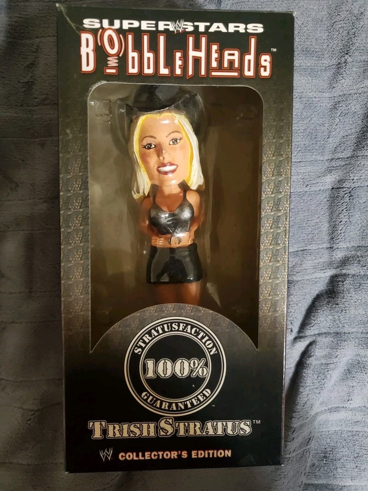 Trish Stratus Stacy Keibler WWE 2003 Bobblehead Set WWF Attitude Era ...