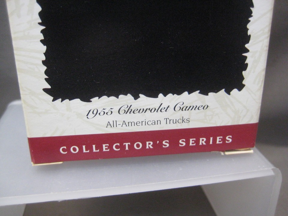 1996 HALLMARK KEEPSAKE ORNAMENT MINT IN BOX 1955 CHEVROLET CAMEO P/U ...